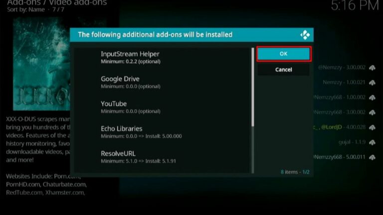 How To Install Xxx O Dus Kodi Addon For Adult Content 18 Fire