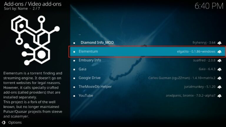 How to Install Elementum Kodi Addon for Unending Entertainment - Fire ...